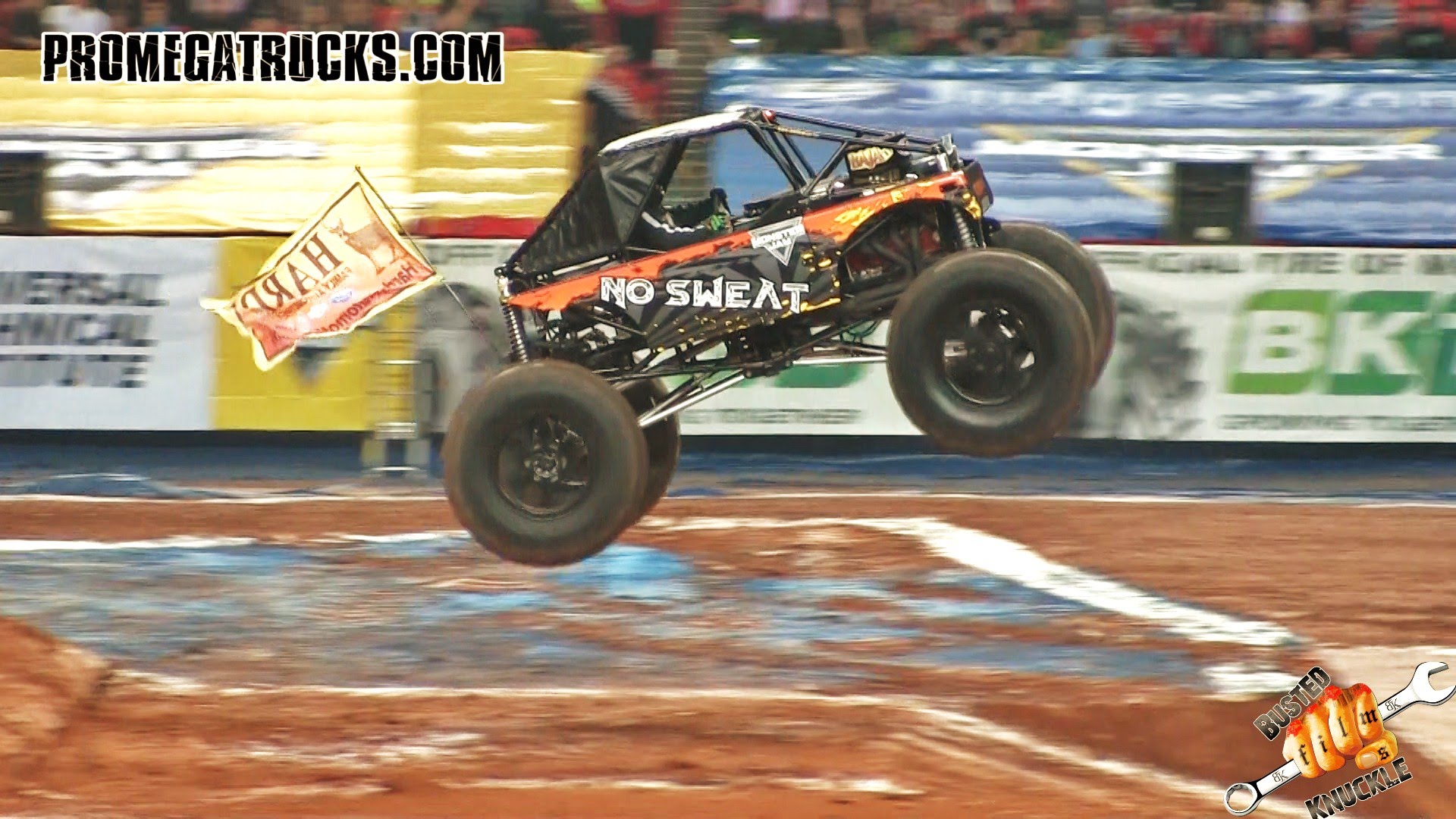 Monster Jam with Pro Mega Trucks | Busted Knuckle Films